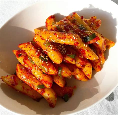 백종원 기름 떡볶이 만들기