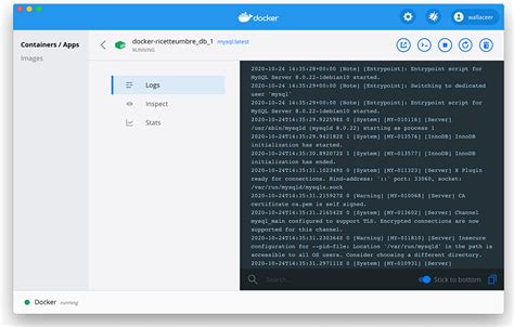 Log Container Con Docker Desktop Witech