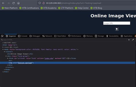 Hackthebox — Xss Phishing