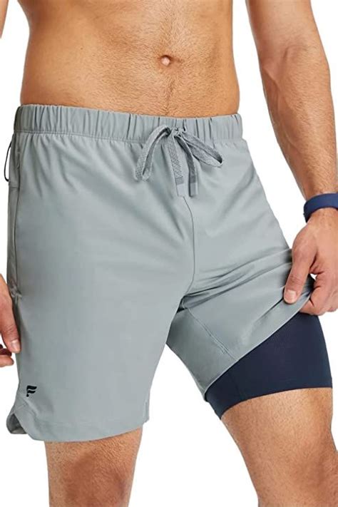 Fabletics Mens The One Short Lined Training Swimming Lightweight