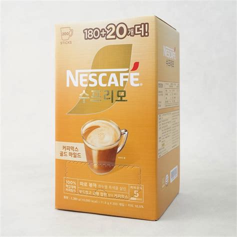 롯데네슬레 네스카페 수프리모 골드마일드 메가마트몰