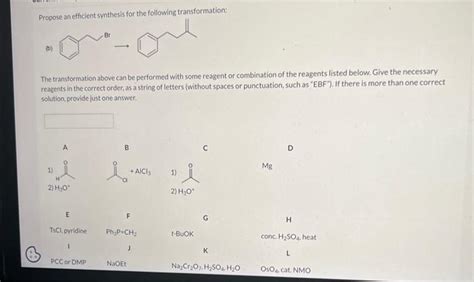 Solved Propose An Effcient Synthesis For The Following