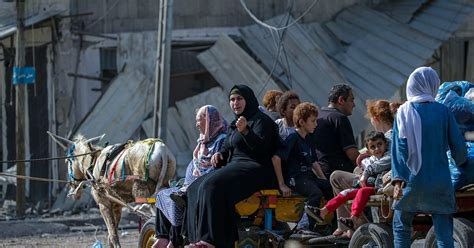 El Ejército Israelí Dice Abrir Un Corredor Seguro Para Que Los Gazatíes