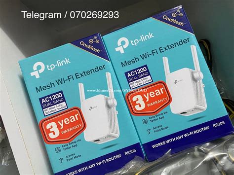 WiFi Extender Tp Link Router RE305 Price 0 01 In Tuek L Ak Pir Tuol