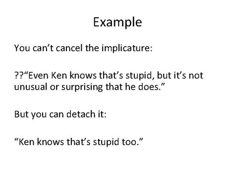 Implicature Pragmatics So Far In Class Weve Been