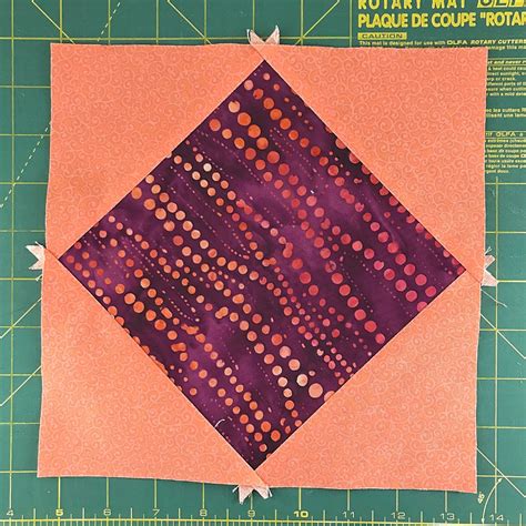 How To Make A Square In A Square Quilt Block Create With Claudia