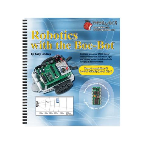 buy robotics with the boe bot text v2 2 by parallax for £18