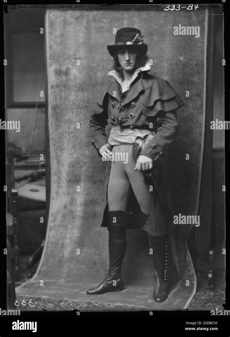 Tellegen Louis Mr In Costume Genthe Photograph Collection Stock