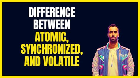 Understanding Race Condition Difference Between Atomic Volatile And