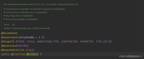 Jsr303 Springboot Javaxvalidation包里的注解校验用到的3个注解 Csdn博客