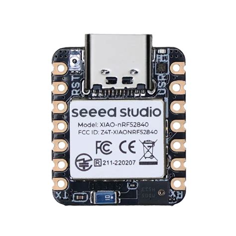 Seeedstudio Xiao Nrf52840 Iot Module Microcontroller Circuit Python Ai