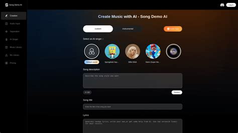 song demo ai reviews features pricing guides and alternatives