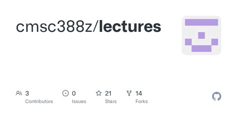 Github Cmsc388zlectures