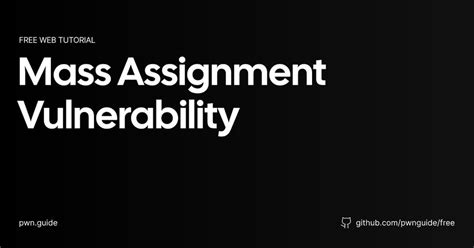 Mass Assignment Vulnerability Explained Rhackingtutorials