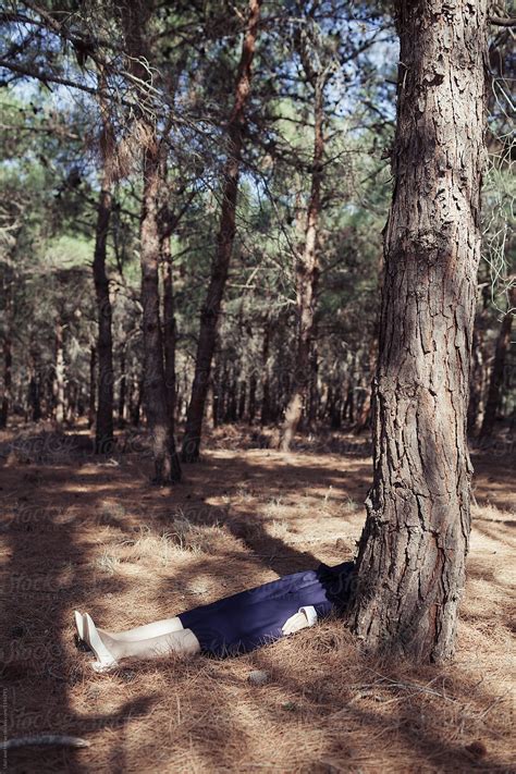 Woman In The Forest By Stocksy Contributor Ulasandmerve Stocksy