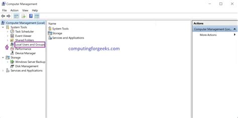 Adding A Local User Account To Windows Server ComputingForGeeks