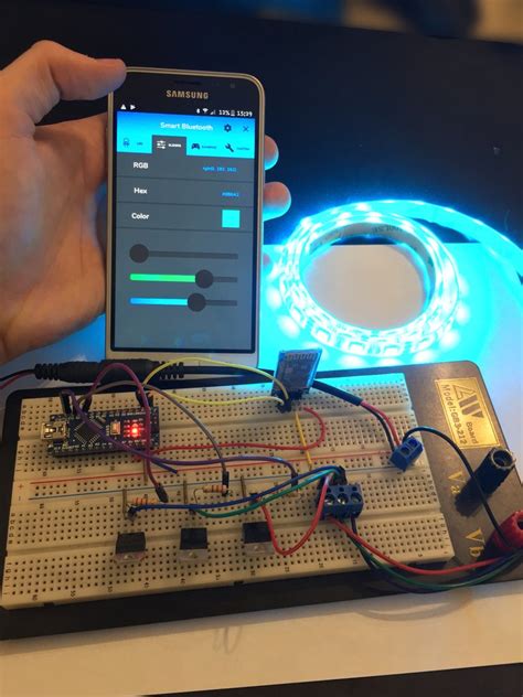 Arduino Diy Bluetooth Controller Led Rgb Strip 4 Steps Instructables