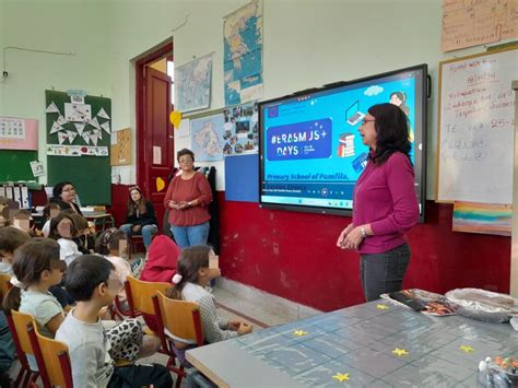 Erasmus Days 2024 στο Δημοτικό Σχολείο Παμφίλων Λέσβου Πανελλήνιο Σχολικό Δίκτυο