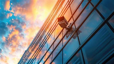 Implementing Control In Cities Security Camera Close Up Night Time Bokeh User Privacy And