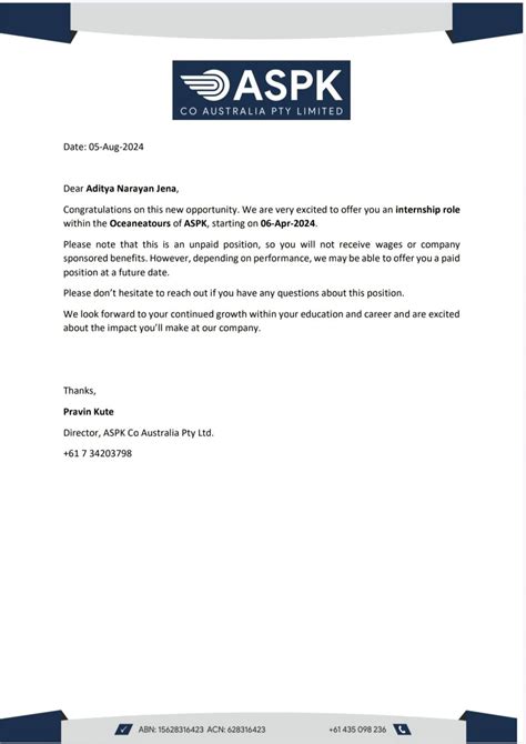 Aditya Narayan Jena On Linkedin Successfully Completed Internship At Oceanea Tours An