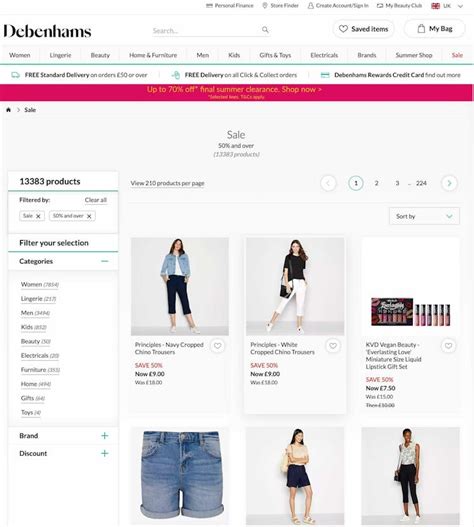 Consider Having A “sales” Or “deals” Filter Based Category 32 Dont
