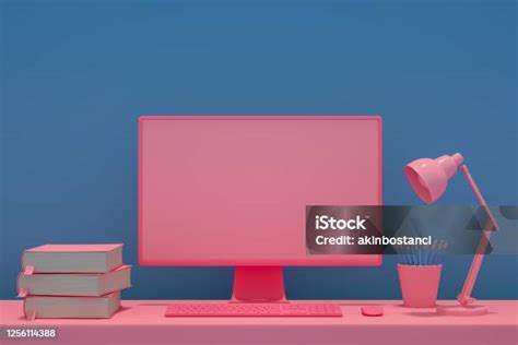 전자 학습 개념 책상에 E러닝 텍스트와 컴퓨터 화면 3차원 형태에 대한 스톡 사진 및 기타 이미지 3차원 형태 책상 배경 주제 Istock