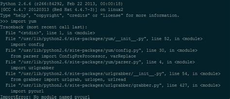 python yum no module named yum stack overflow