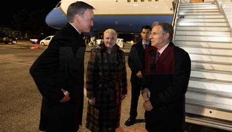 Телевизија 24 Блинкен замина за Израел