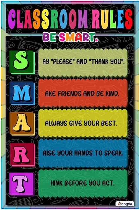 Middle School Classroom Expectations