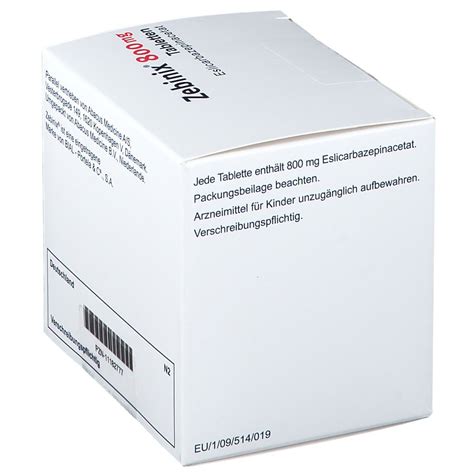 Zebinix® 800 Mg 90 St Mit Dem E Rezept Kaufen Shop Apotheke