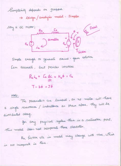 System Modelling Notes Learnpick India