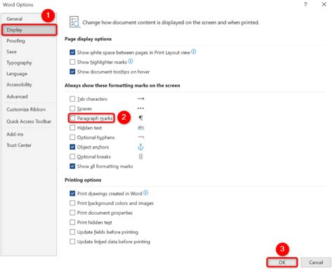 how to remove paragraph symbols in microsoft word guidantech