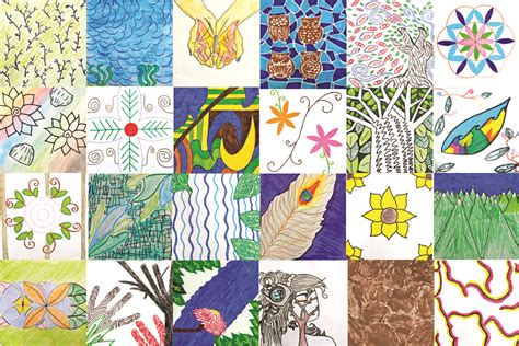 Miss Ambar´s Art Class Patchwork Quilt