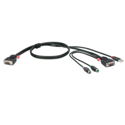 2m COMBO KVM Cable USB PS 2 From LINDY UK