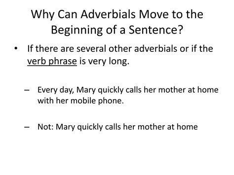 Adverbials Ppt