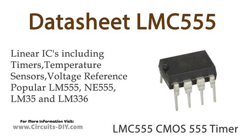LMC555 CMOS 555 Timer Datasheet 40 OFF Elevate In