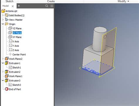 Can You Change The Direction Of The Inventor Part Model Base Extrusion Without Failures