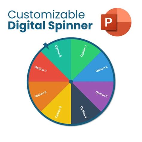 Customizable Digital Classroom Spinner By Mea Sententia Tpt
