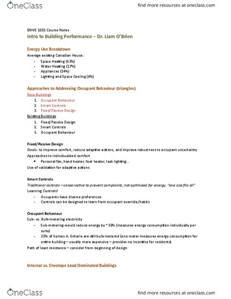 Enve 1001 Lecture Notes Winter 2015 Lecture 4 Passive Solar