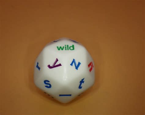 25 Vintage Letter Dice Small Dice Boggle Dice Colored Word Dice Mix