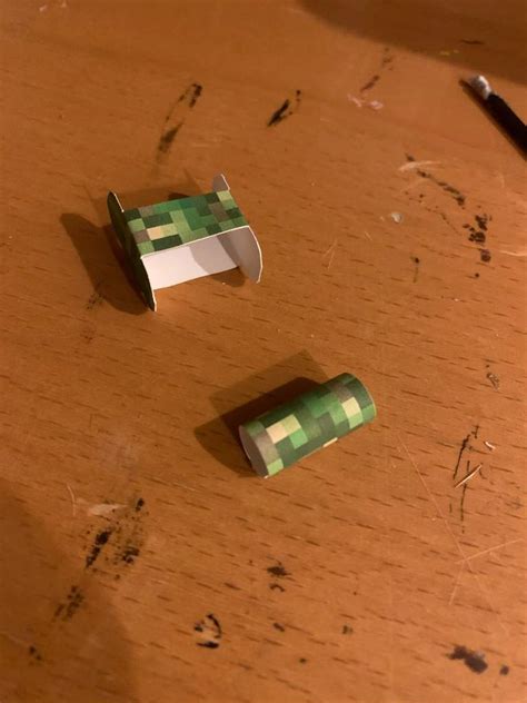 How To Make A Bendable Creeper Minecraft Papercraft