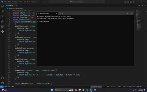 Completed My Typescript Project Cli Calculator Mubeen Mehmood Posted