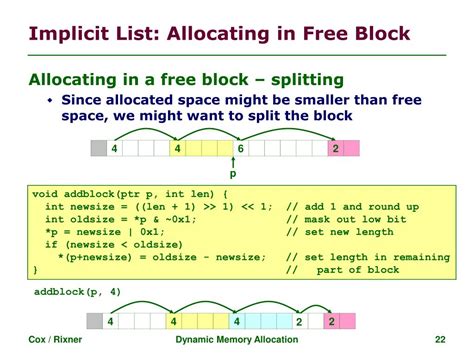 Ppt Dynamic Memory Allocation Powerpoint Presentation Free Download