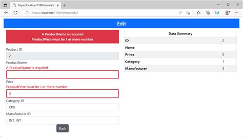 Aspnet Core Blazor 5 Blazor Form과 Data — Cliel Lab