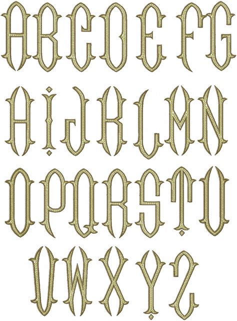 Rococo Font 3 Inch Size Bling Sass And Sparkle