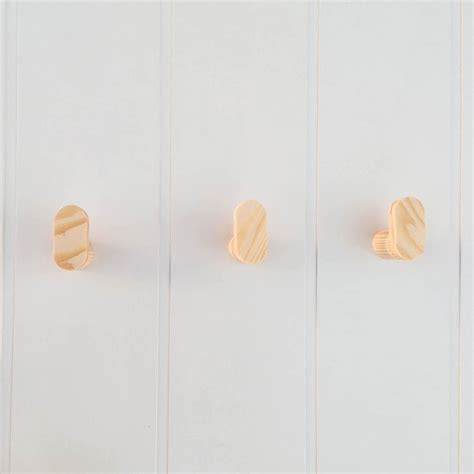 Wood Wall Hook Pine Plywood Hanger Modern Coat Rack Bag Etsy