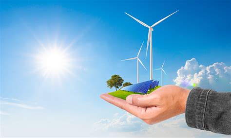 Mens Handclean 에너지에 바람 터빈을 가진 광전지 태양 전지판 에너지 공급 풍력 터빈 Eolic 터빈 에너지 분배 발전소 에너지 전송 고전압 공급 개념 Smart