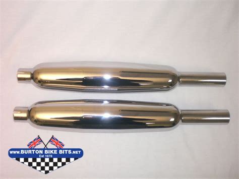 Silencers Mufflers For Bsa Triumph Norton And Royal Enfield