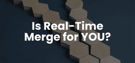 Is Real Time Merge For You Cloudingo