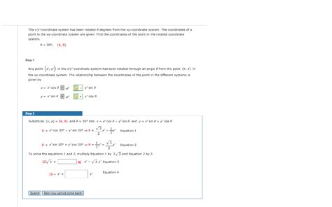 solved a rotate the axes to eliminate the xy term in the